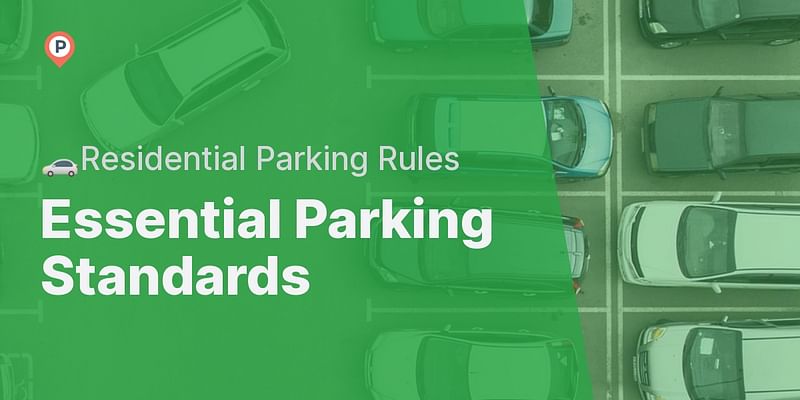 What are the minimum requirements for providing parking spaces in a ...